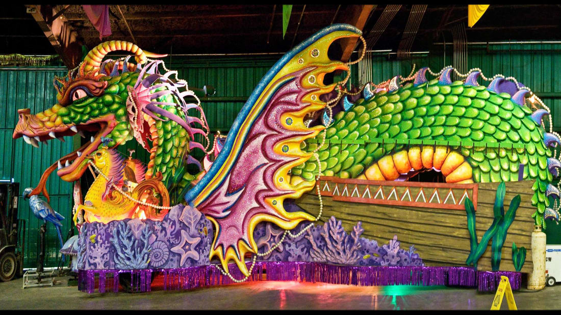 See the Workshop Where Mardi Gras Parade Floats Are Born