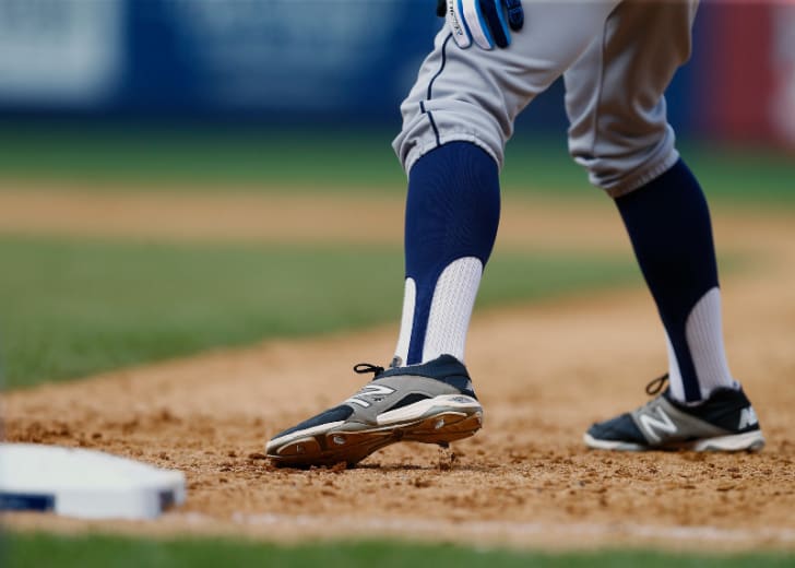 Baseball stirrups store