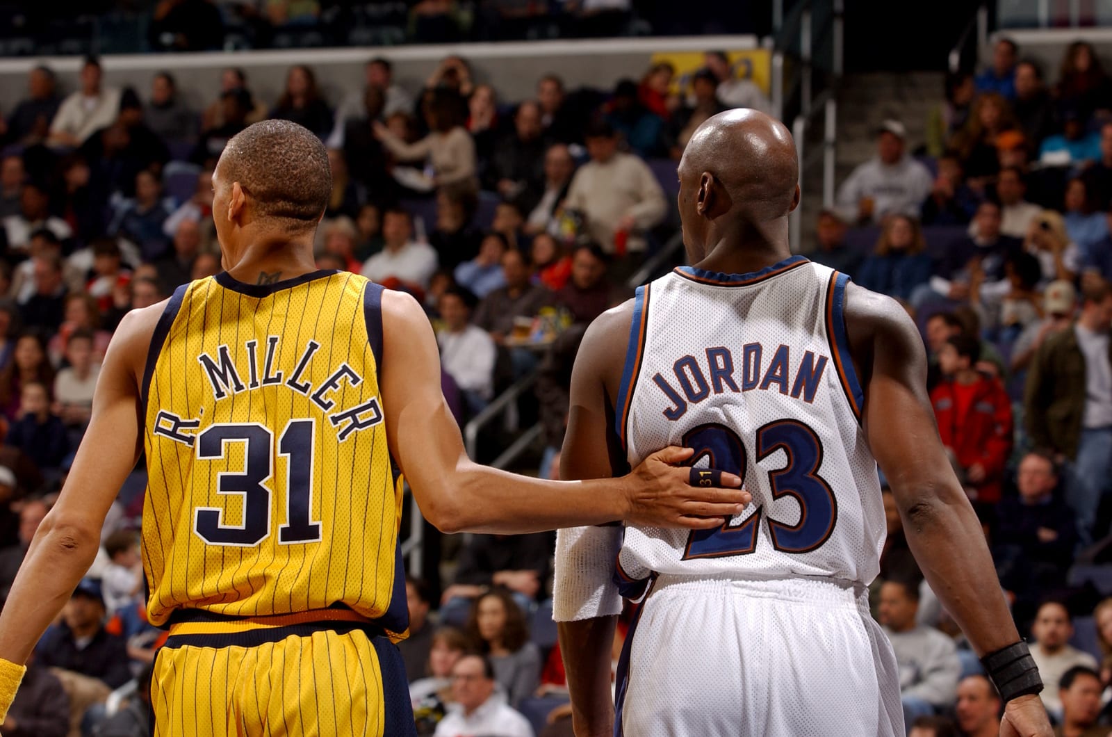 Reggie miller on michael jordan store