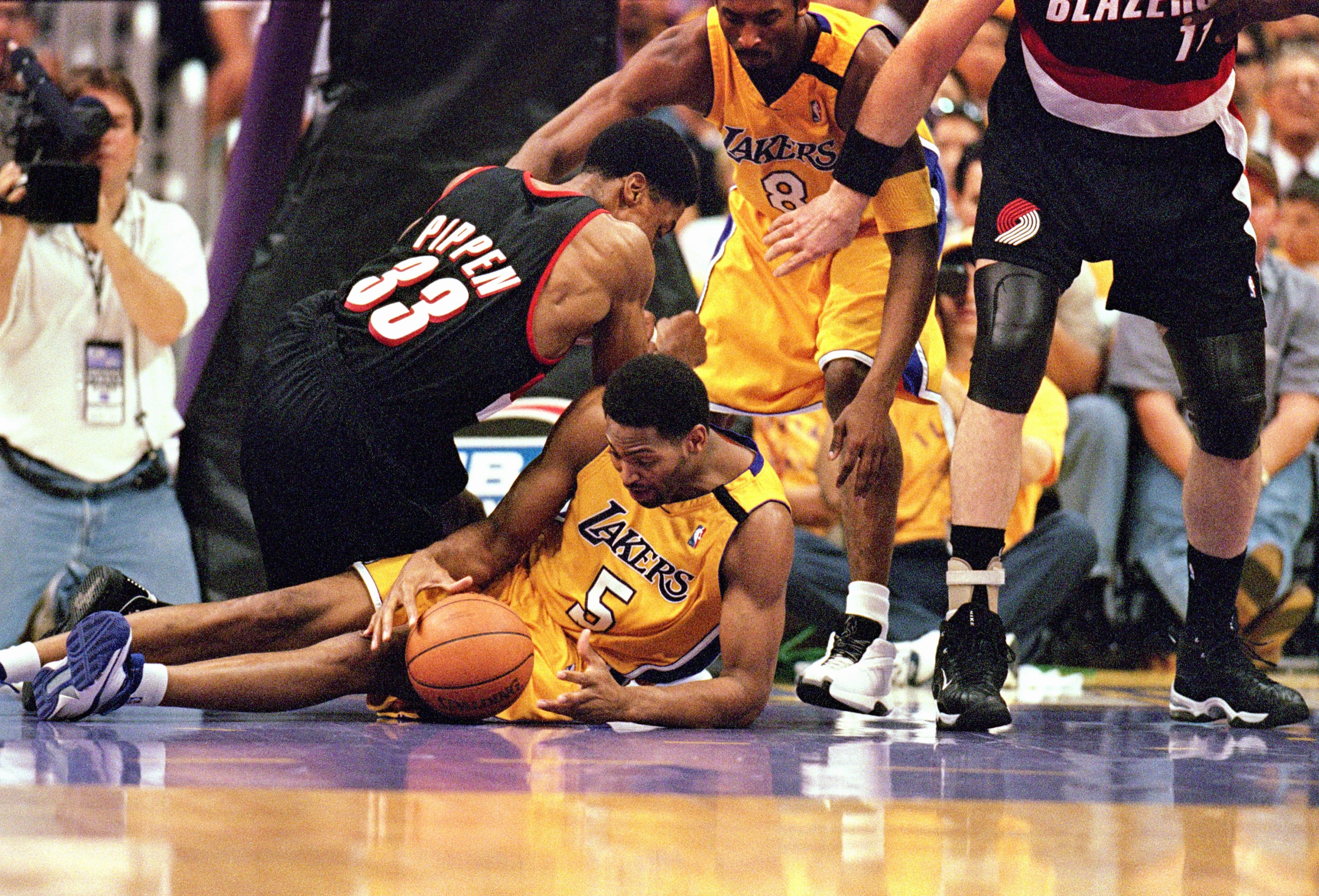 Portland Trail Blazers A whistle for whistle look at the fixed 2000 Blazers Lakers Game 7