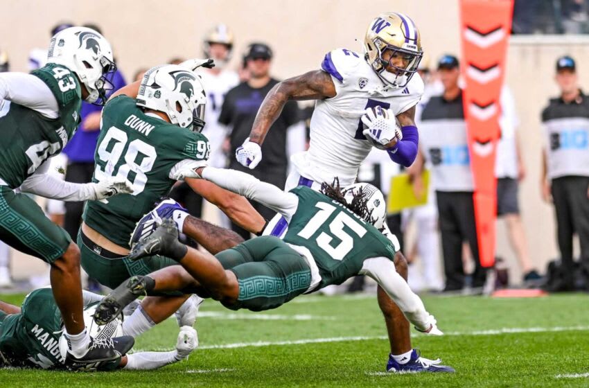 Michigan State Football: Revisiting Week 3 goals vs. Washington Michigan State Football: Revisiting Week 3 goals vs. Washington