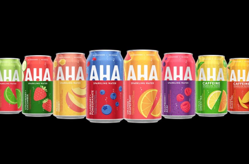 AHA Sparkling Water introduces three new flavors!