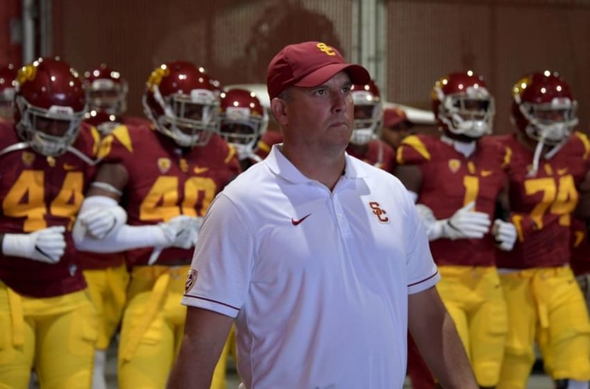 Clay Helton Picked Sam Darnold as USC Quarterback Too Late