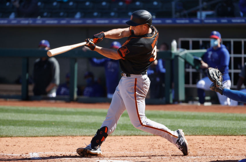 SF Giants: Jason Vosler Opening Eyes in Cactus League