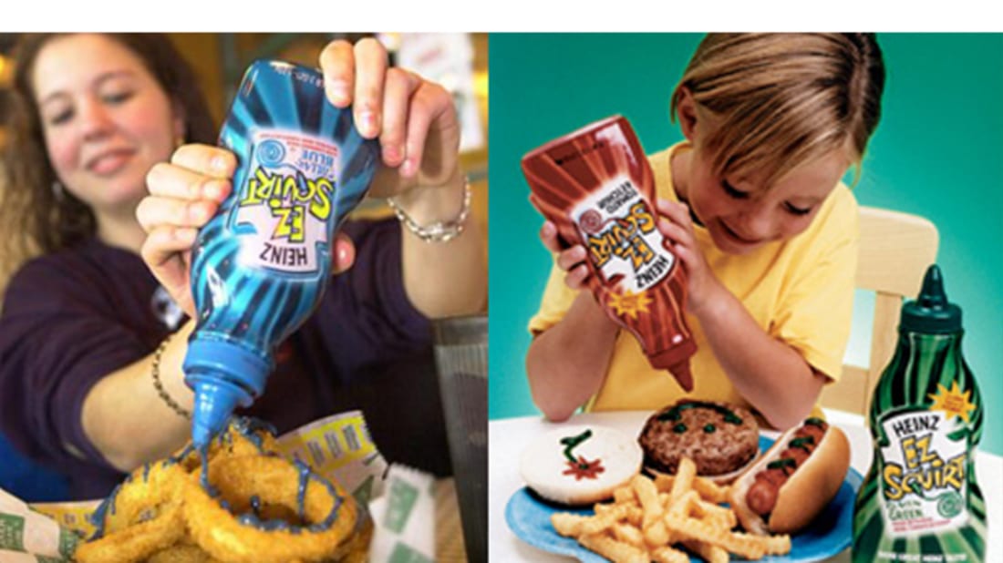 Heinz Colored Ketchup For Sale Ingenious New Heinz Label Combats