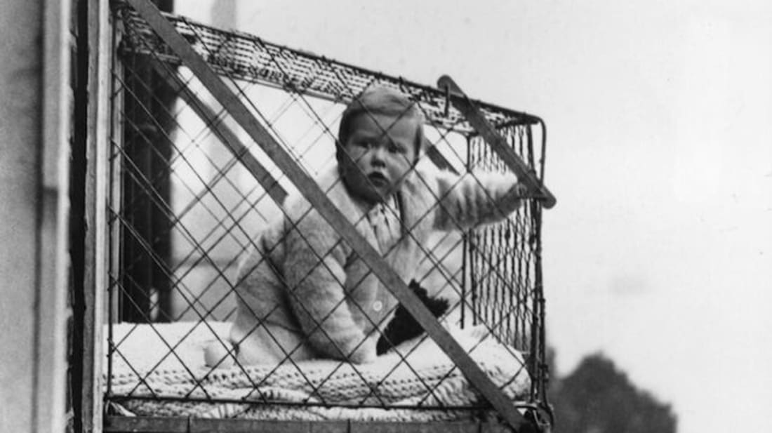 A Brief and Bizarre History of the Baby Cage
