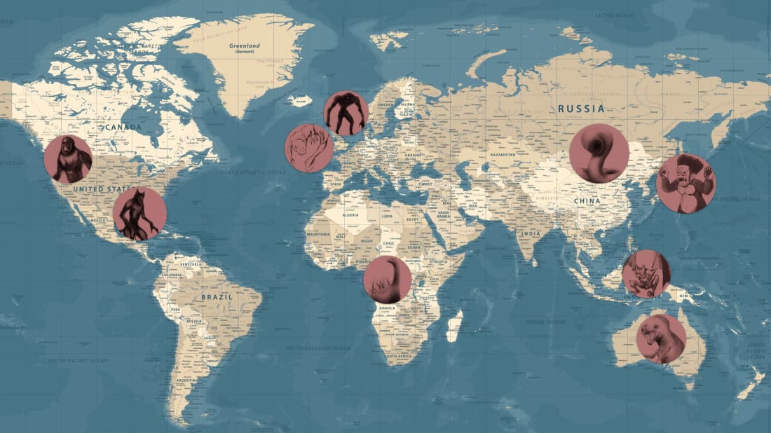 22 Creepy Cryptids From Around the World