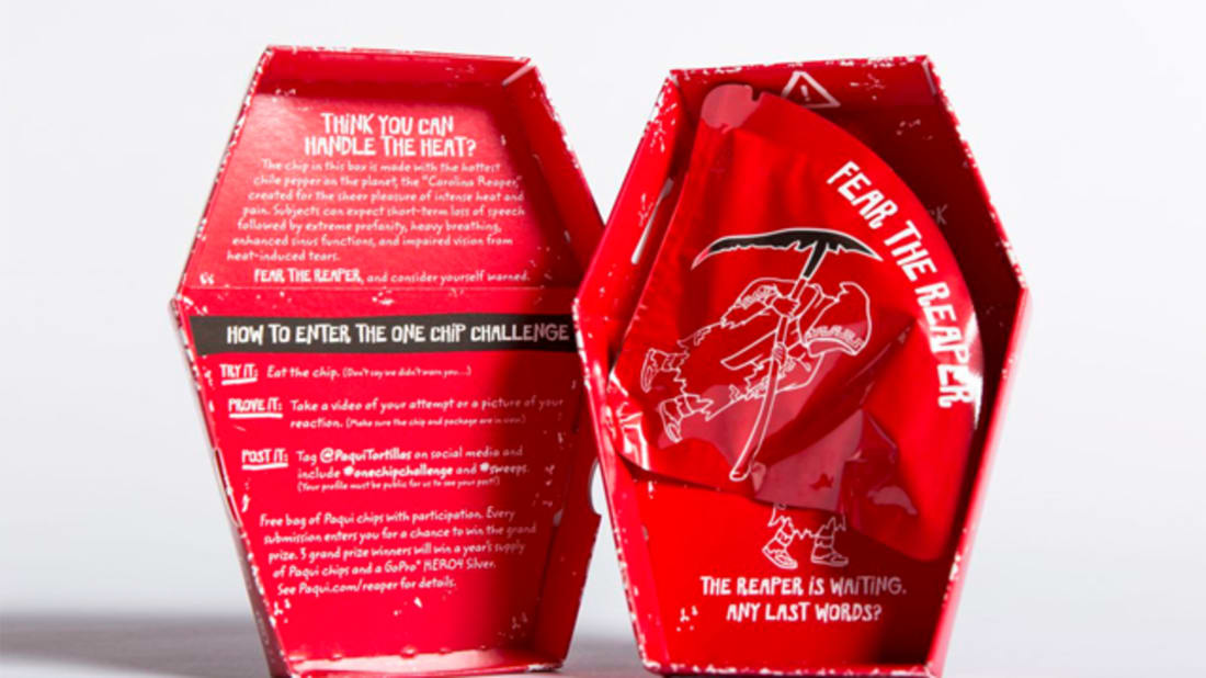 The Spiciest Chip in the World is Only Sold One at a Time
