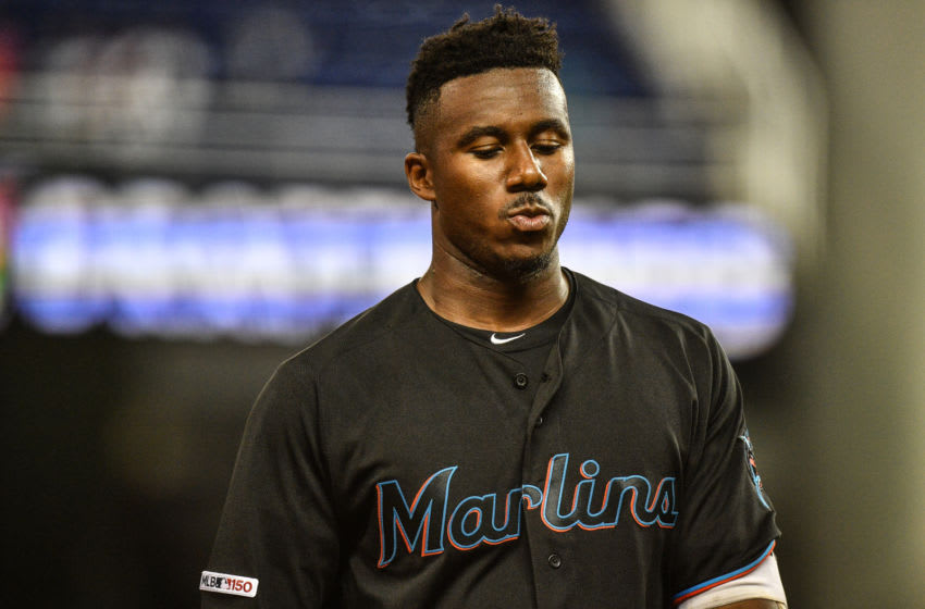 Should the Marlins send Lewis Brinson to the minors?