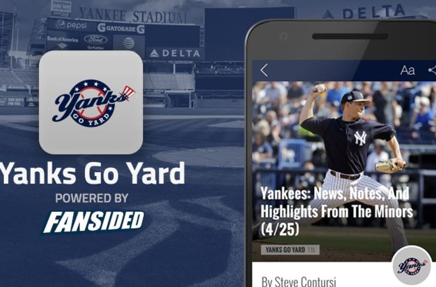 Yanks Go Yard Launches New York Yankees App For iOS and Android