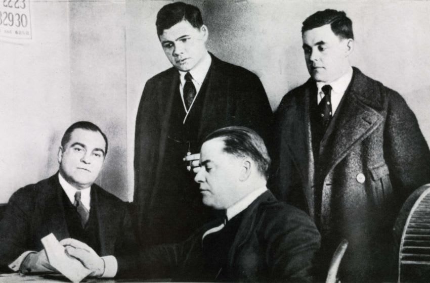 Red Sox owner Harry Frazee buys a World Series title for Boston in 1918