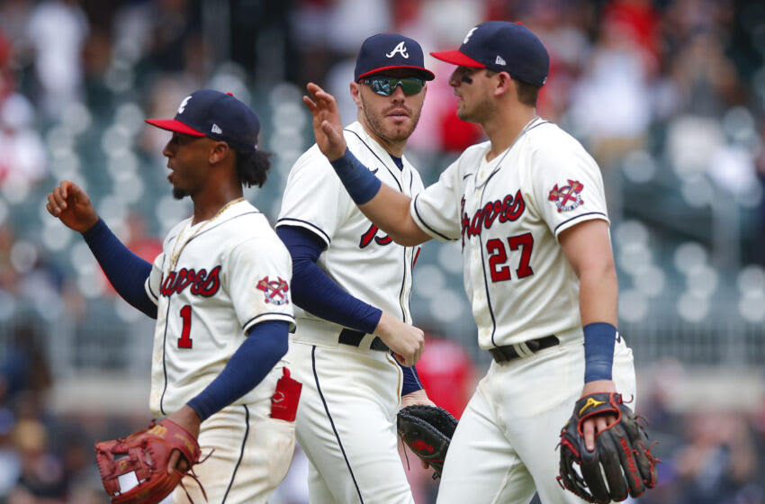 The infield of the Braves is on another level this year