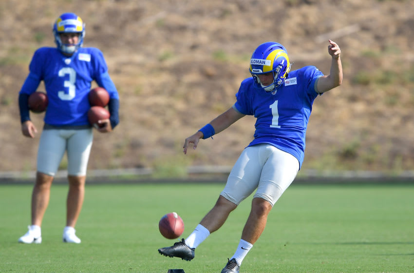 How LA Rams rookie Sam Sloman kicked CFL and XFL kickers to the curb
