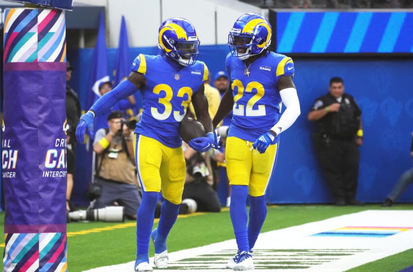 Will the same LA Rams offensive linemen wear the uniforms this week?