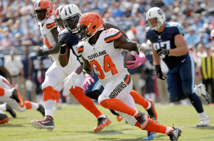 Browns: Isaiah Crowell, Caleb Brantley among those to miss Giants’ game