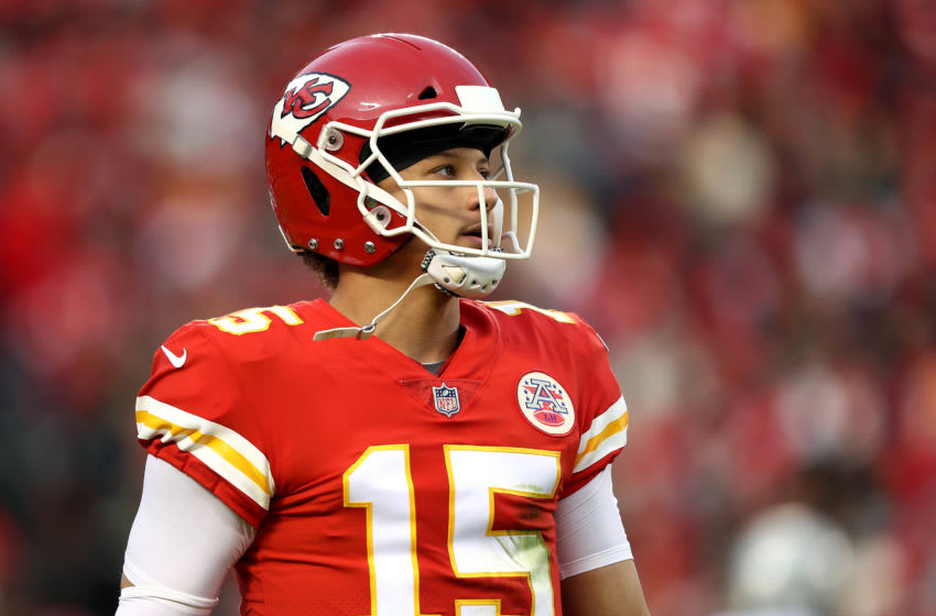 What checkdown stats say about Patrick Mahomes