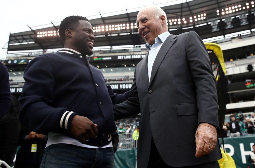 Longtime Eagles fan Kevin Hart stops NFL Network promo to boo Saints