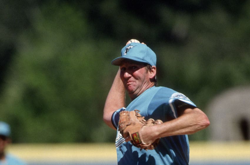Florida Marlins: the first pitcher in franchise history, Charlie Hough