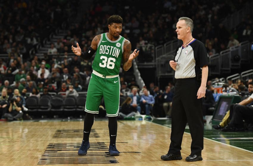 Many Boston Celtics complaints to referees lately
