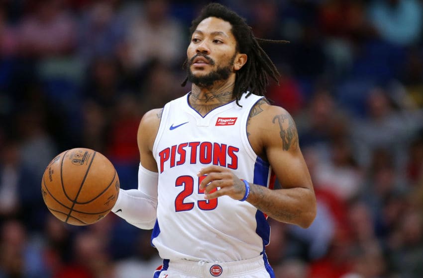 Detroit Pistons: The makings behind Derrick Rose’s resurgent season
