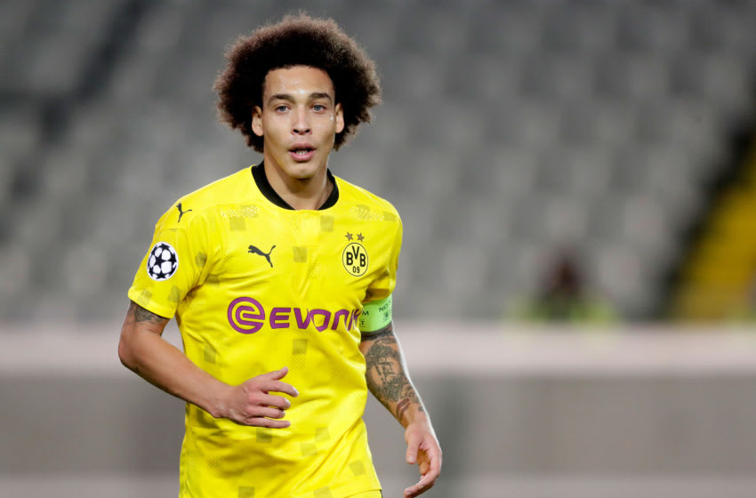 Axel Witsel back on the training pitch as he steps up preparations for ...