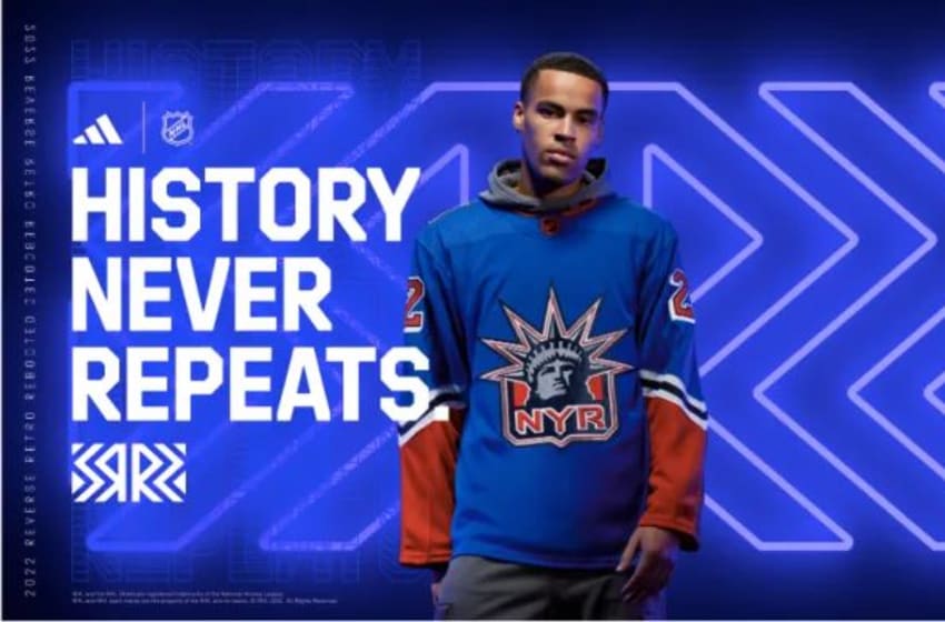New York Rangers Reverse Retro gear available now