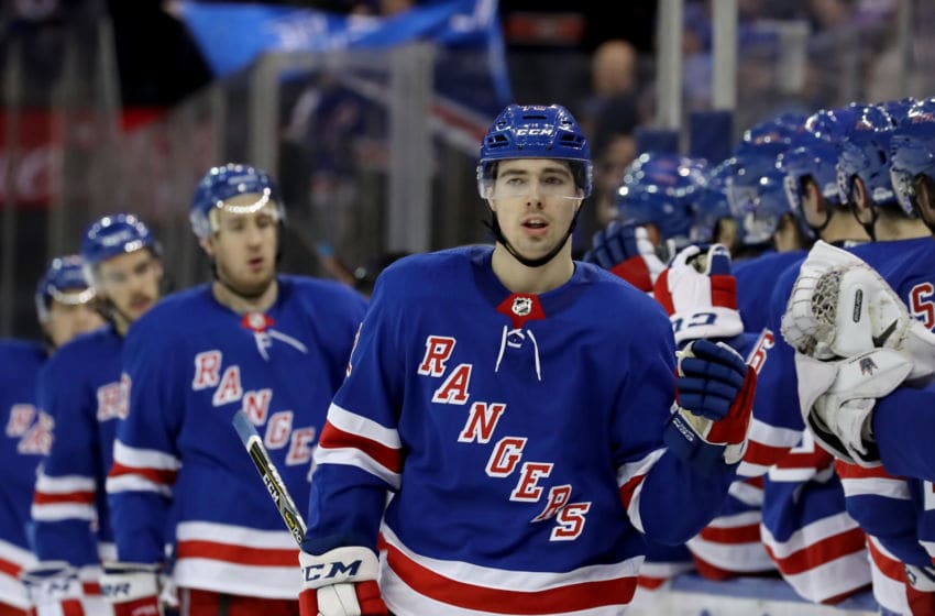 New York Rangers: Centers for the opening night lineup