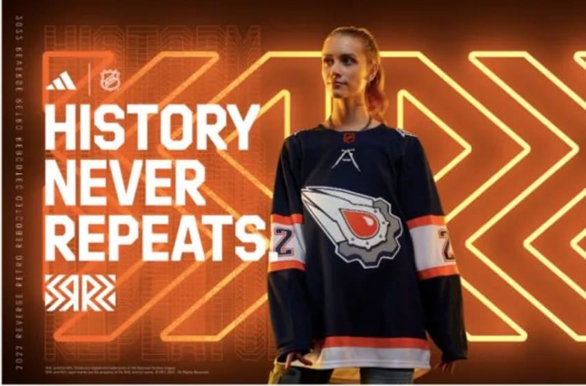 Edmonton Oilers Reverse Retro gear available now
