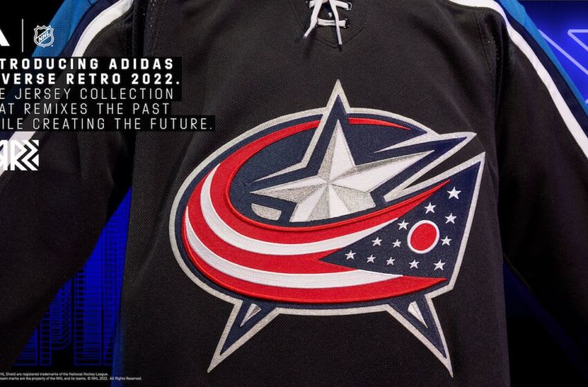 Columbus Blue Jackets Reverse Retro gear available now