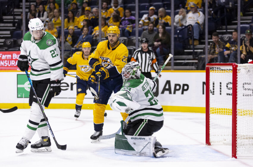 Dallas Stars wrestle with the Nashville Predators tonight at the AAC