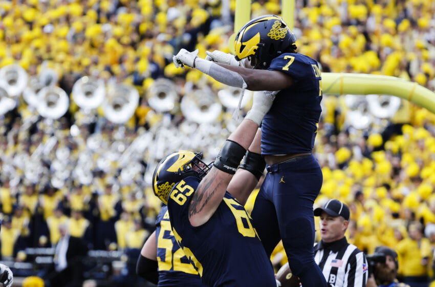 Another reminder that Michigan Football O-line is insanely deep