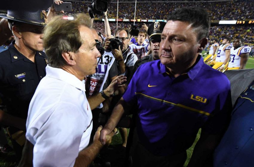 Alabama Football: LSU has a Nick Saban problem