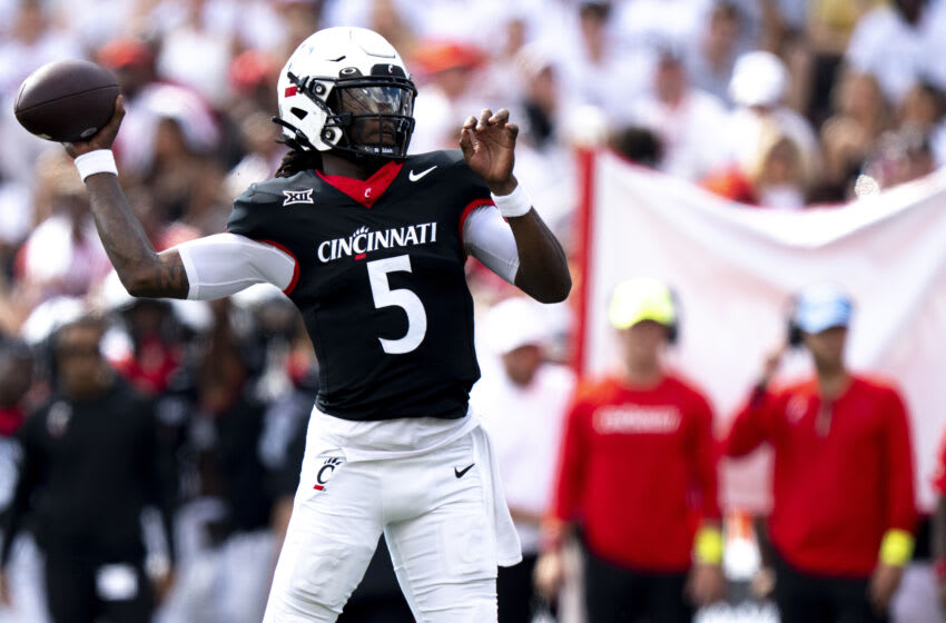 Cincinnati Football: Emory Jones ties a school record with seven total ...