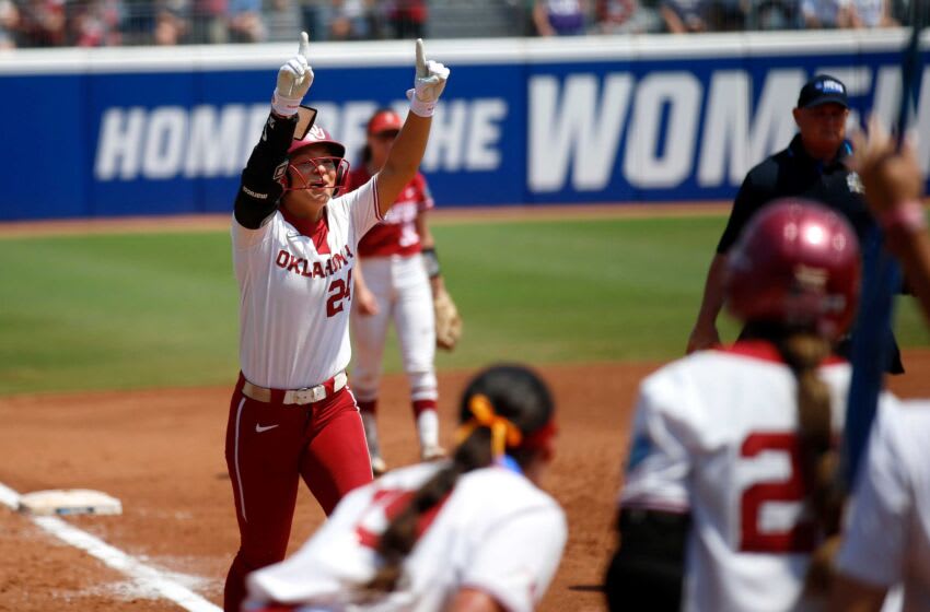 Oklahoma softball: Sooners go extras to sweep into WCWS championship series