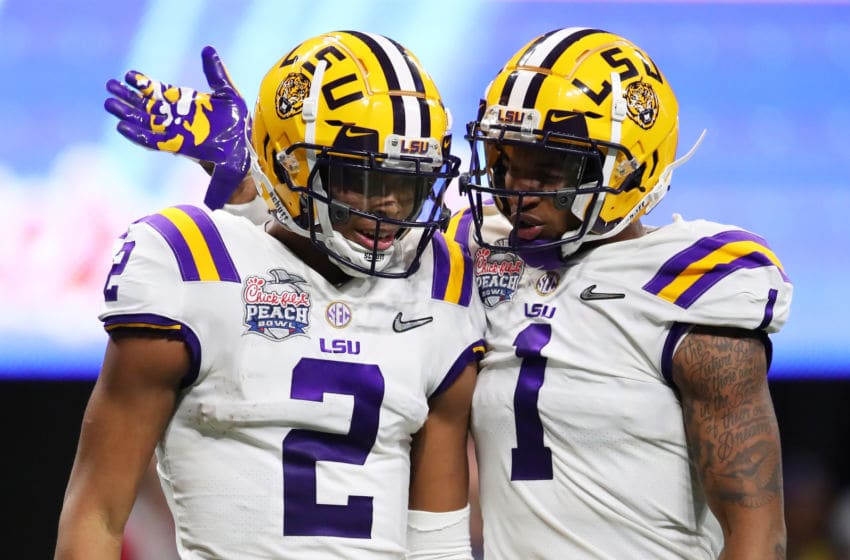Pro Football Focus says LSU Tigers have top returning WR in 2020