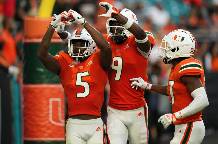 Miami football: Wide receivers encouraging versus Middle Tennessee State