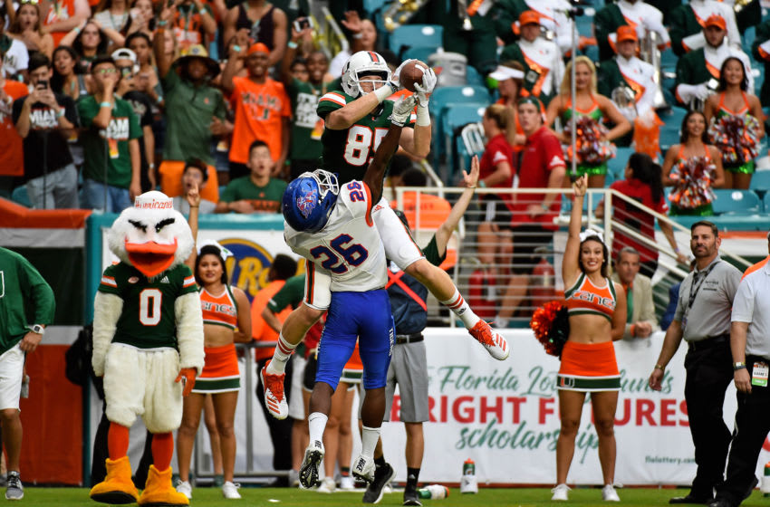 Miami football among five favorites as finalist for 4-star tight end ...