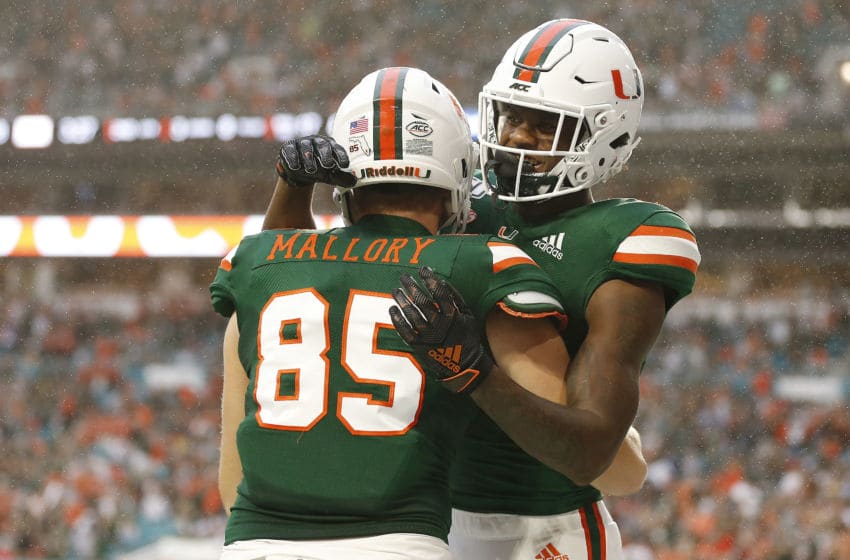 Miami Hurricanes tight end depth chart entering summer