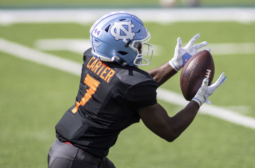 UNC Football: Michael Carter impressing during Senior Bowl week