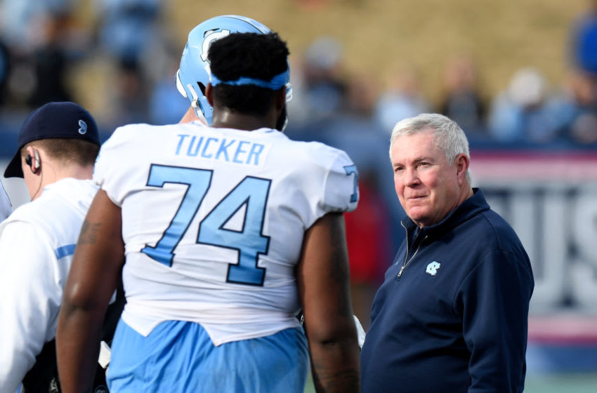 UNC Football Spring Game: A closer look at the offensive line