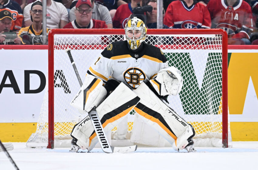 Jeremy Swayman is looking for big things with the Boston Bruins