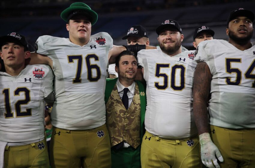 Notre Dame Football’s offensive lineman earns exceptional NFL praise