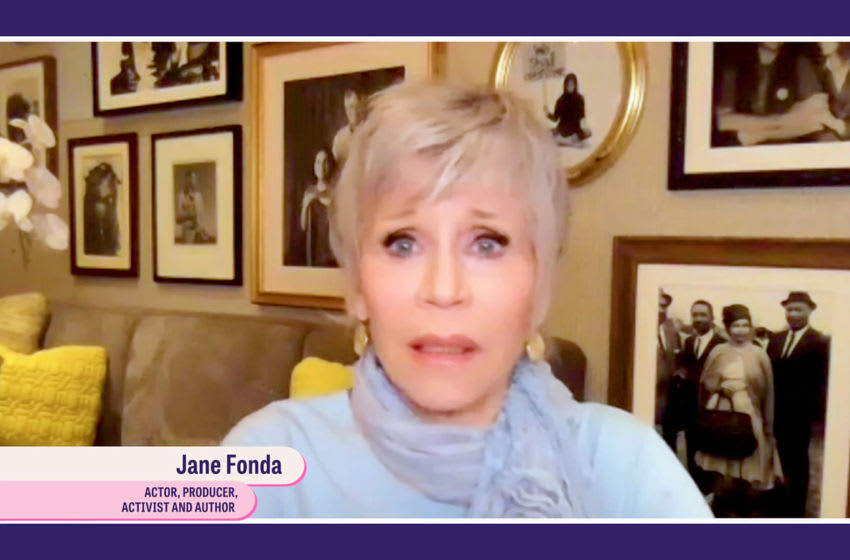 Jane Fonda’s workout routine is back to encourage us to vote