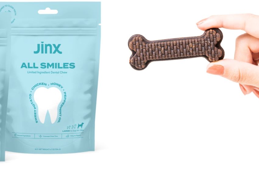 Jinx dental chews keeping our dogs teeth clean and healthy
