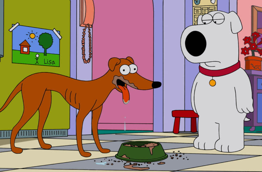 Simpsons vs Family Guy: Which family dog comes out on top?