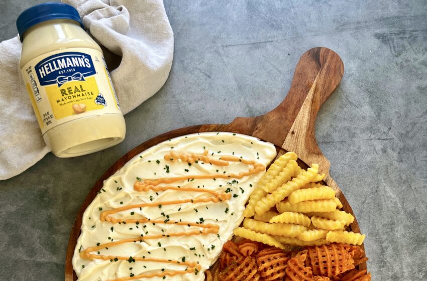 Move over butter boards and make space for the mayo board