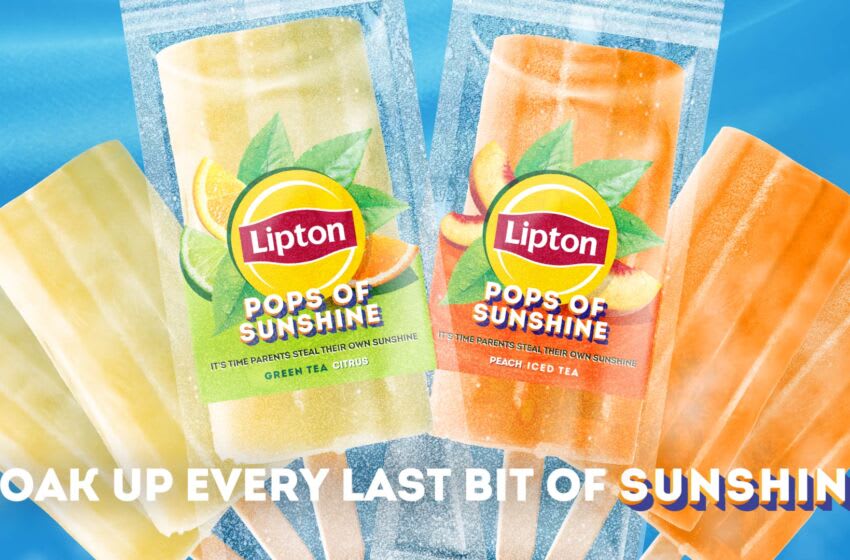 Lipton Pops of Sunshine offer a new take on a throwback summer vibe