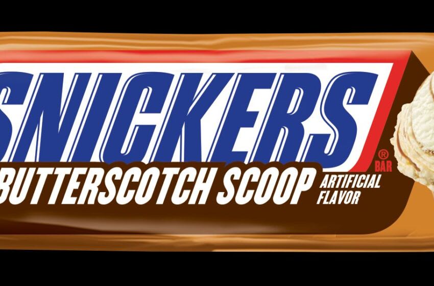 SNICKERS Butterscotch Scoop satisfies that hunger for nostalgic flavors