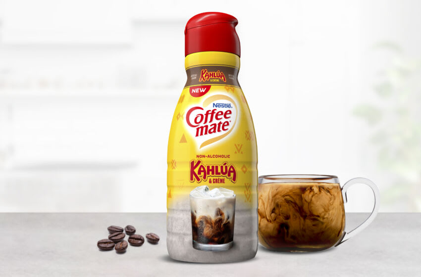 Coffee mate Kahlua and Creme Flavored Creamer is next level delicious