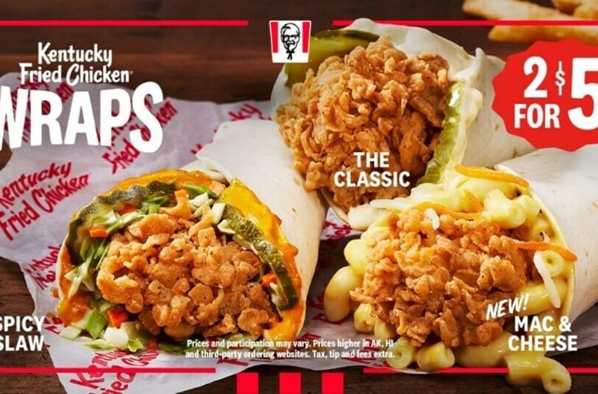 New KFC Mac and Cheese Wrap is the ultimate comfort food